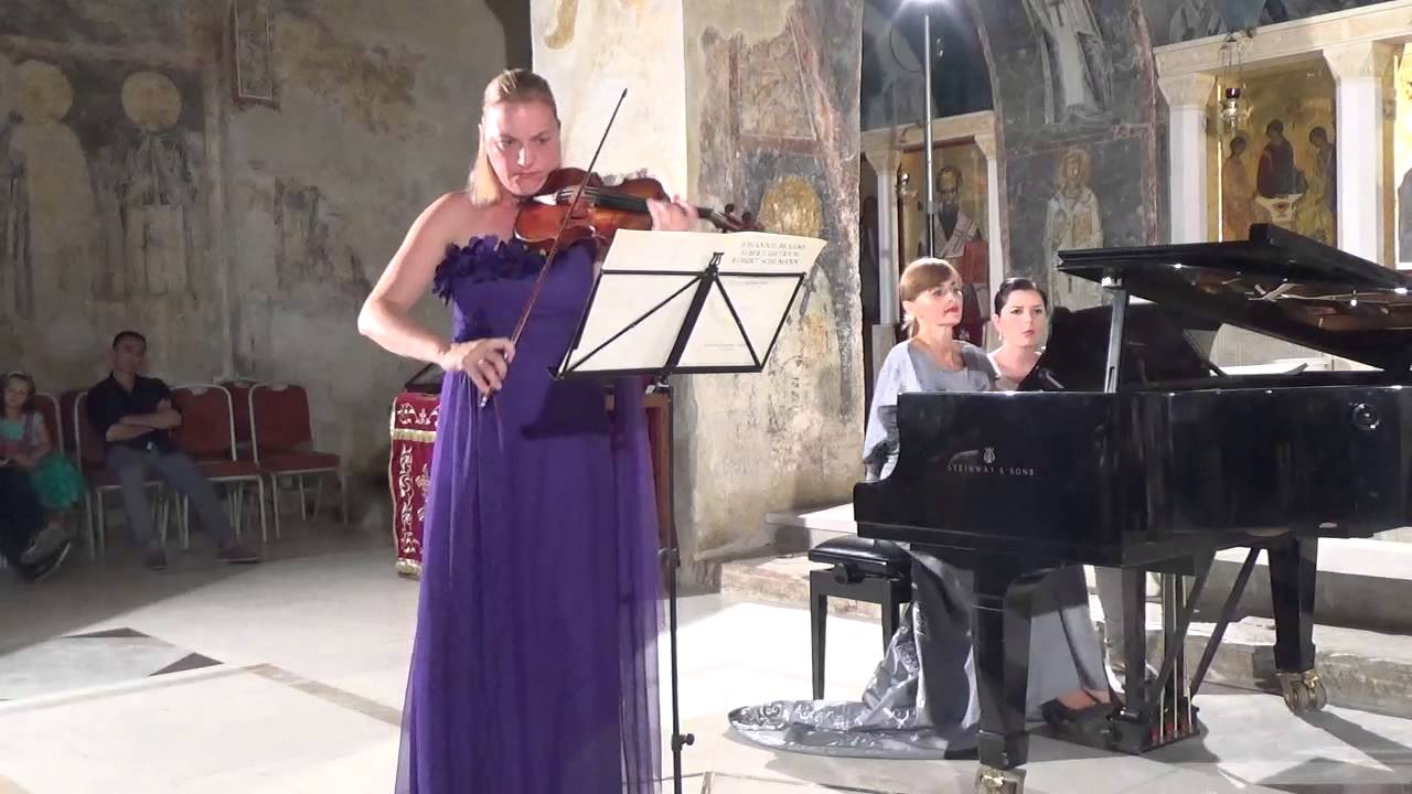 Sihana Badivuku Hodja -violin, Maja Kastratovic - piano - YouTube