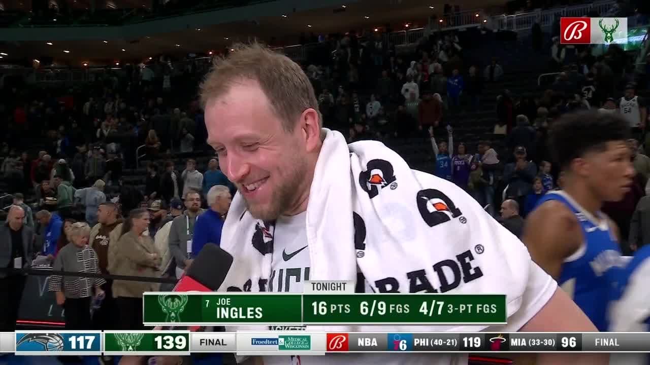 Joe Ingles: Bucks have been taking everyone’s best shot during 16-game ...