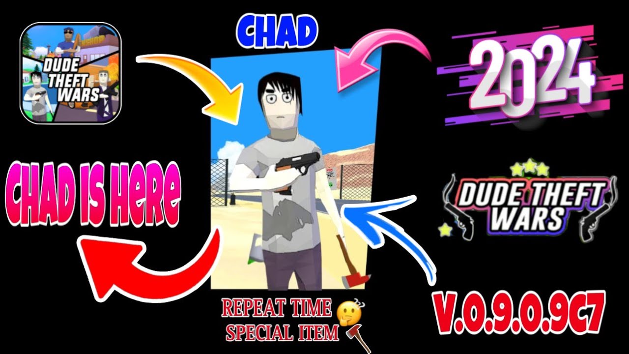 CHAD IS COMING HERE | Dude Theft Wars - YouTube