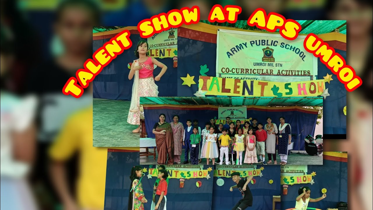 Talent show at APS umroi in various categories.#Apsumroi - YouTube