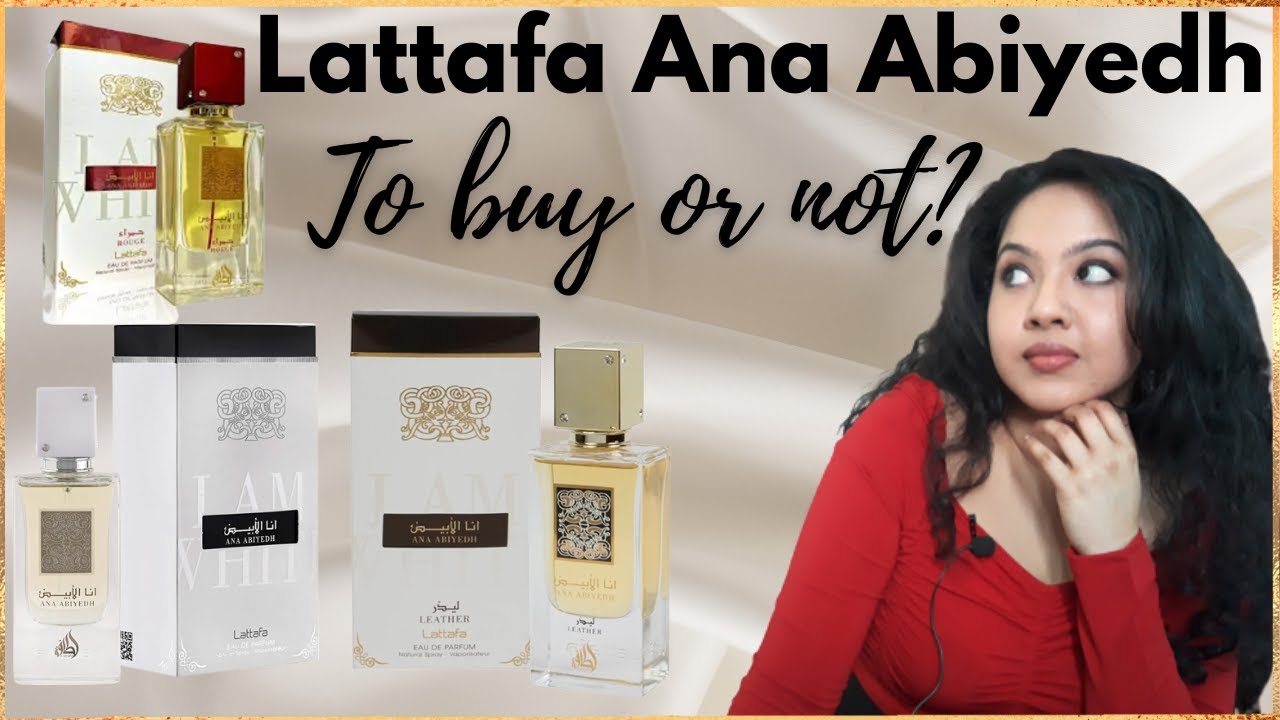 Lattafa Ana Abiyedh, Ana Abiyedh Leather, Ana Abiyedh Rouge Review ...