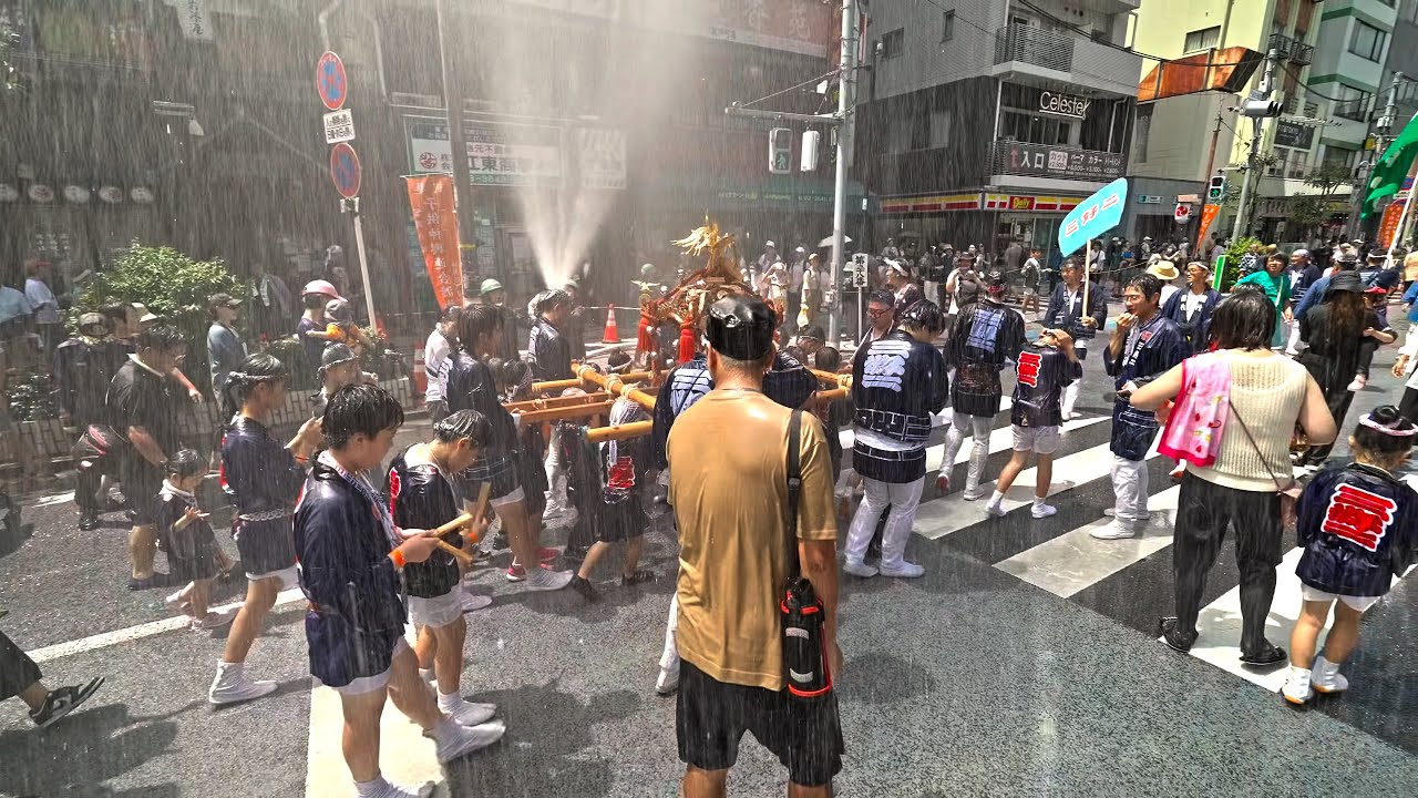 Fukagawa water festival, Japan 2024・4K HDR - YouTube