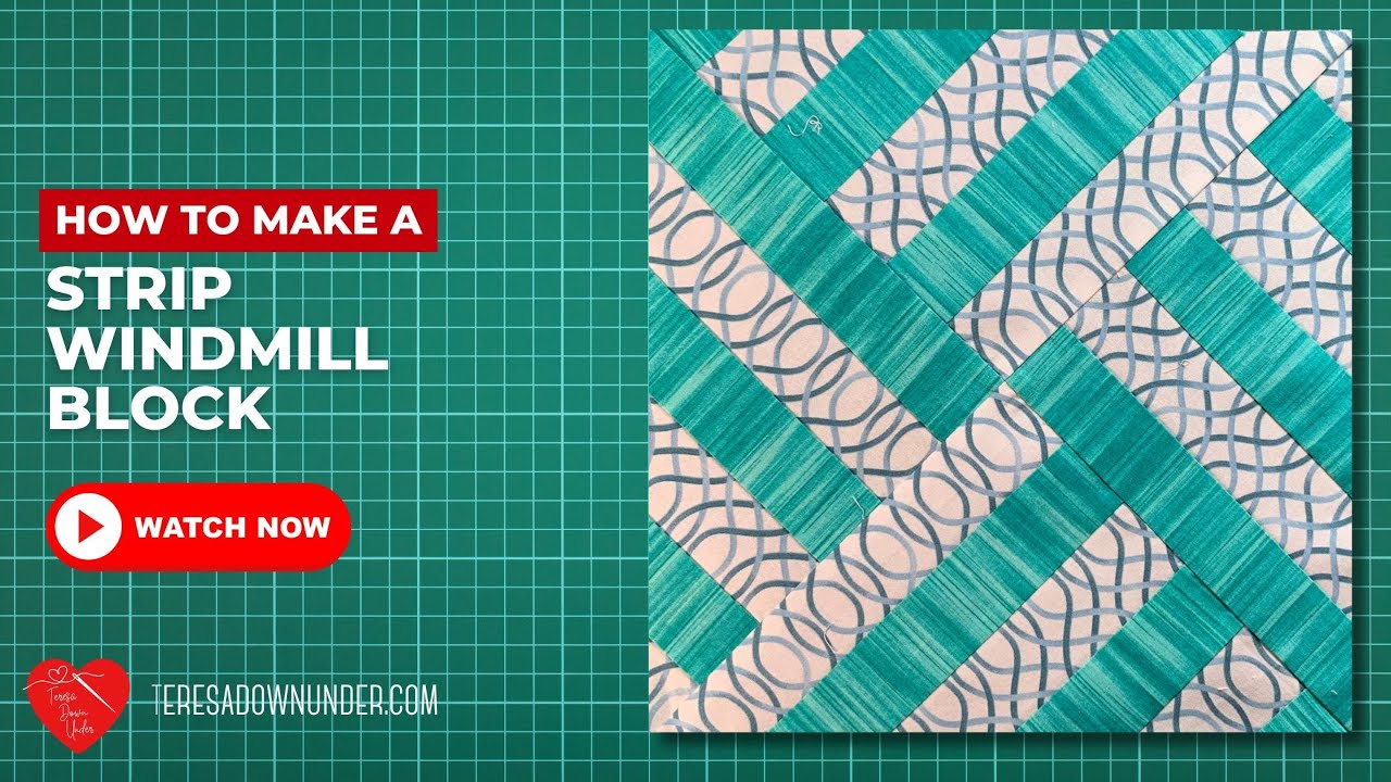 How to make a Strip windmill block - YouTube