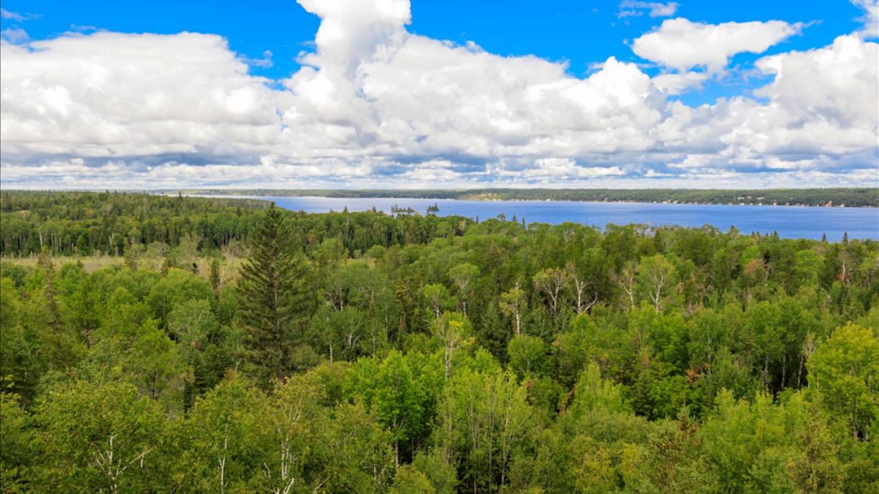 Falcon Lake from Top of the World view point - YouTube