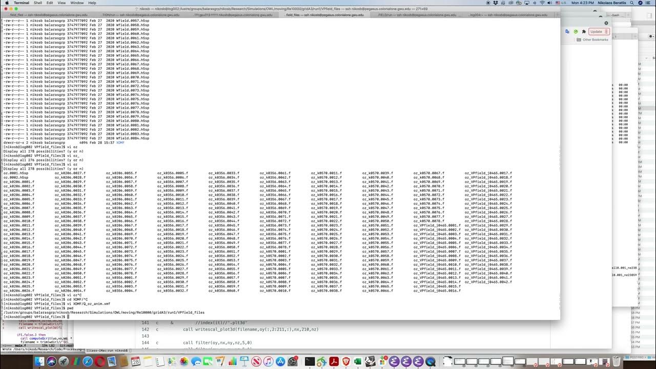 Read HDF5 3D files created by Eddy code in Paraview - YouTube