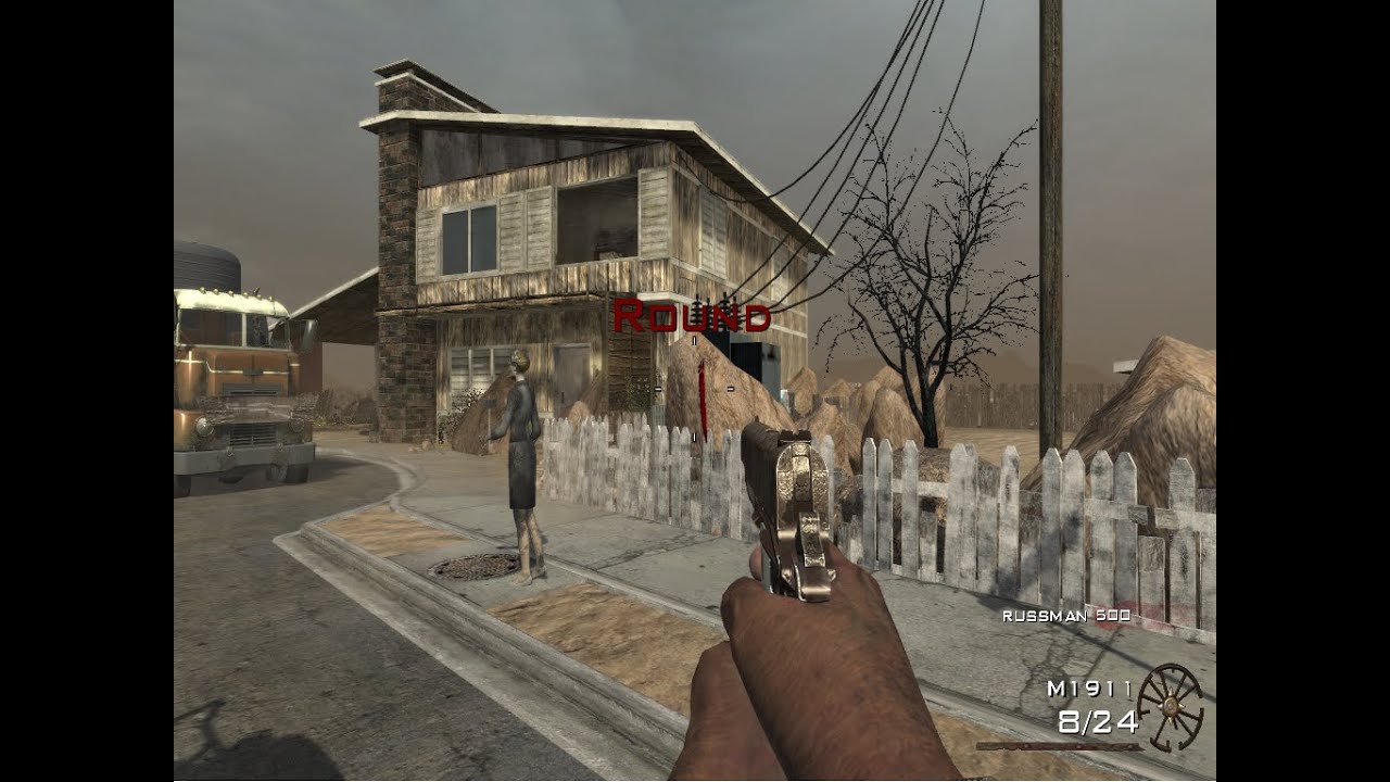 CoD WAW Custom Zombies #2 NUKETOWN 1886 (first commentary) - YouTube