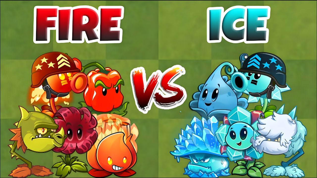 Ice vs Fire : The Ultimate Plant Battle – Who Wins in PvZ 2 Mod Final ...