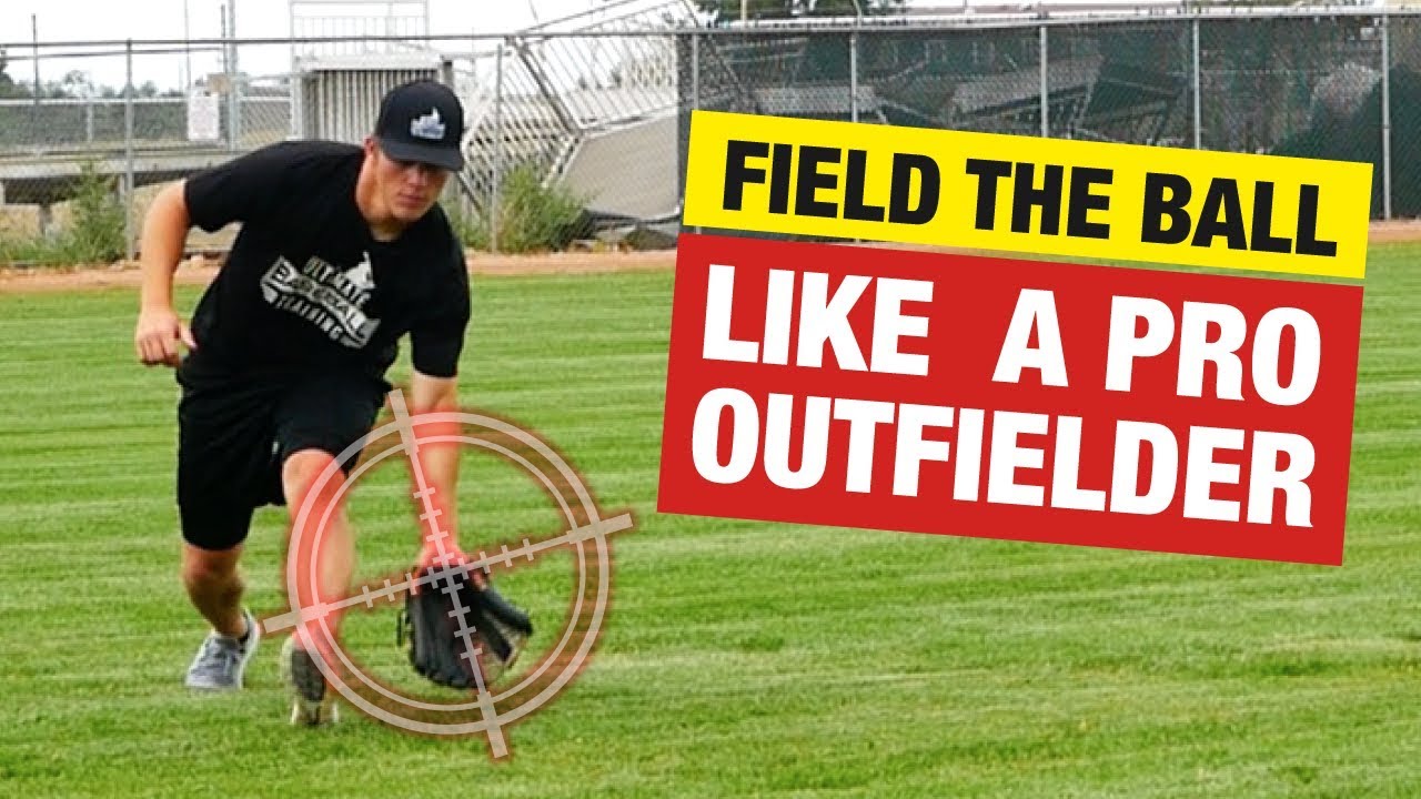 Outfield Tips - Fielding The Baseball In Different Situations! - YouTube