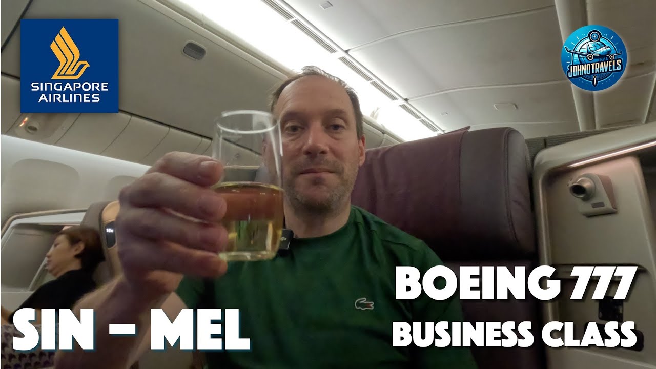 Flying Singapore Airlines Business Class to Melbourne | SQ227 Boeing ...