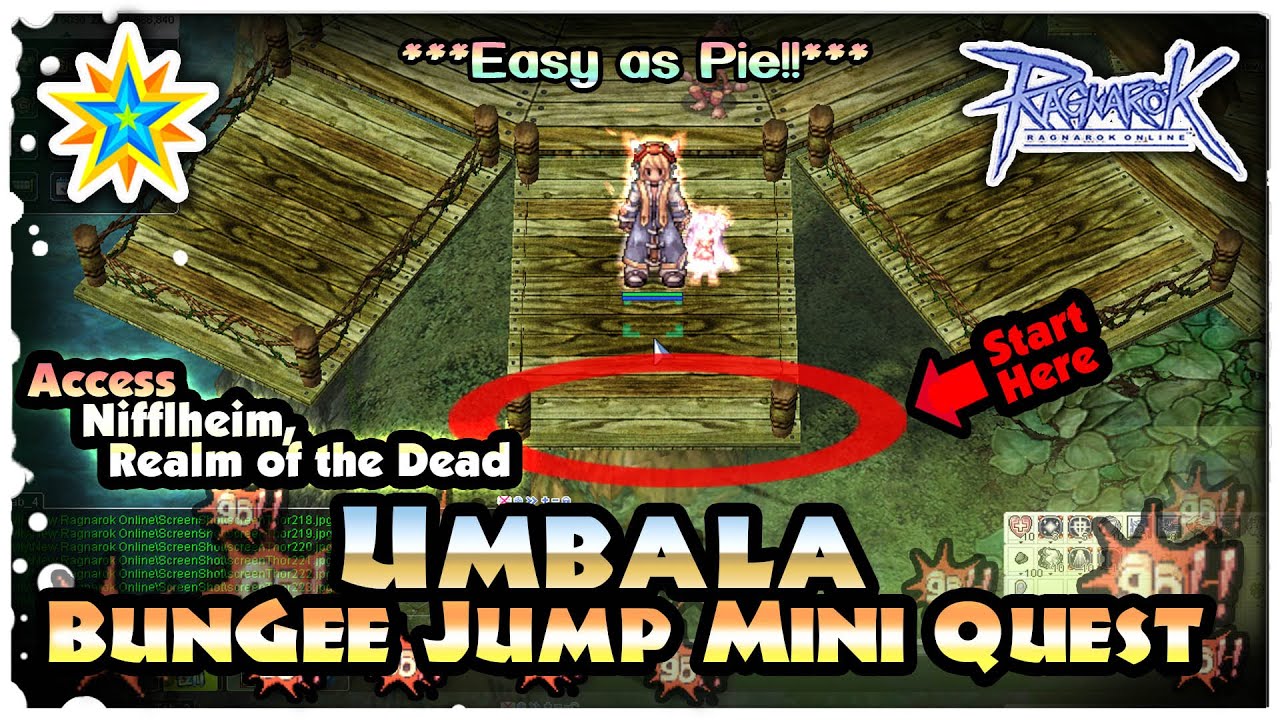 RAGNAROK ONLINE - UMBALA Bungee Jumping Mini Quest Access to Nifflheim ...