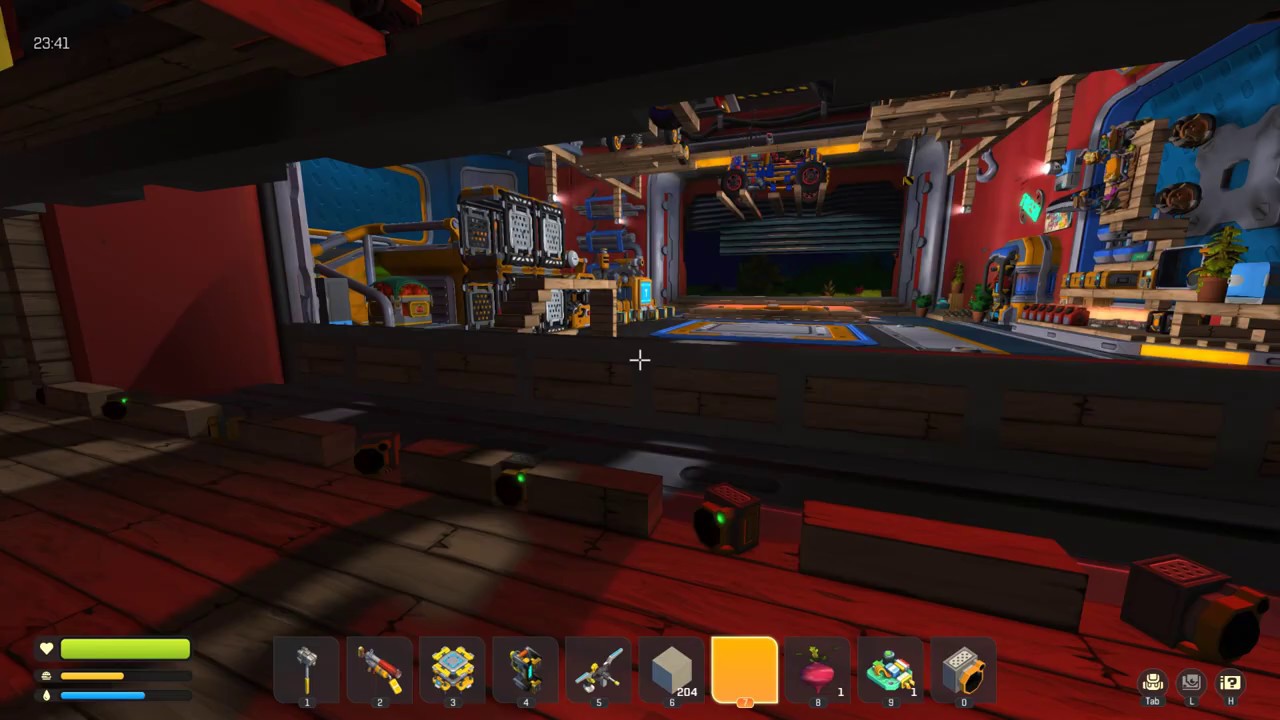 Scrap Mechanic - Bot Crusher Testing - YouTube