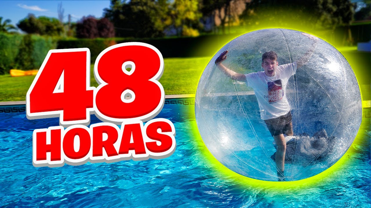 VIVIENDO en una BURBUJA INFLABLE durante 48 HORAS! - YouTube