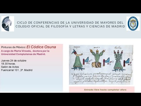 Conferencia "Pinturas de México: El Códice Osuna" - YouTube