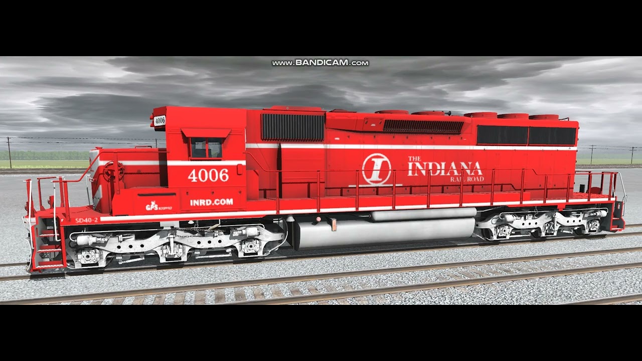 INRD SD40-2 #4006 NF K3LA - YouTube