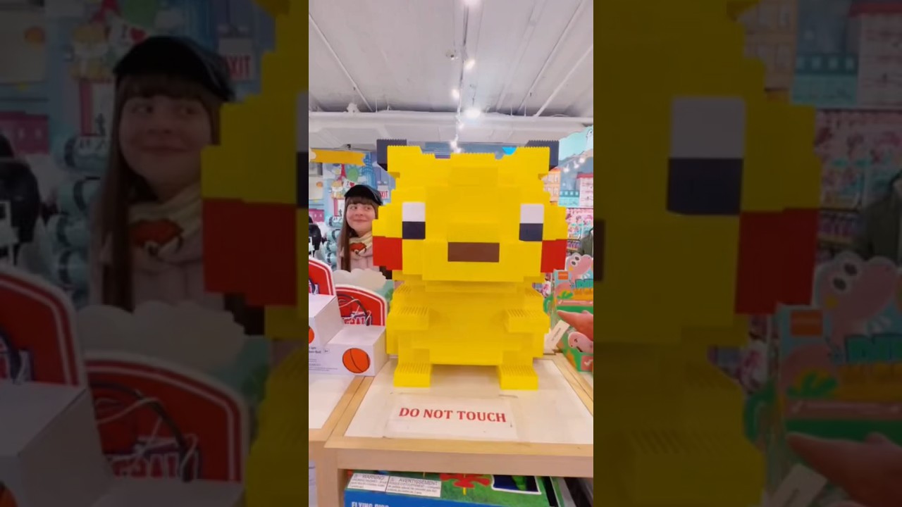Pokémon Merchandise at MINISO SoHo, NYC 💕 #pokemon #miniso #nanoblock # ...