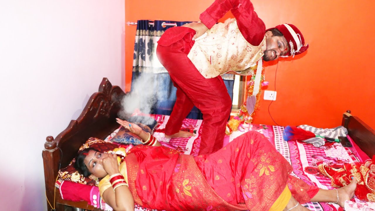 देखिए हगना दूल्हा नई दुल्हन के मुंह पर पाद दिया, फिर क्या हुआ, ha gana dulha, ndn comedy - YouTube