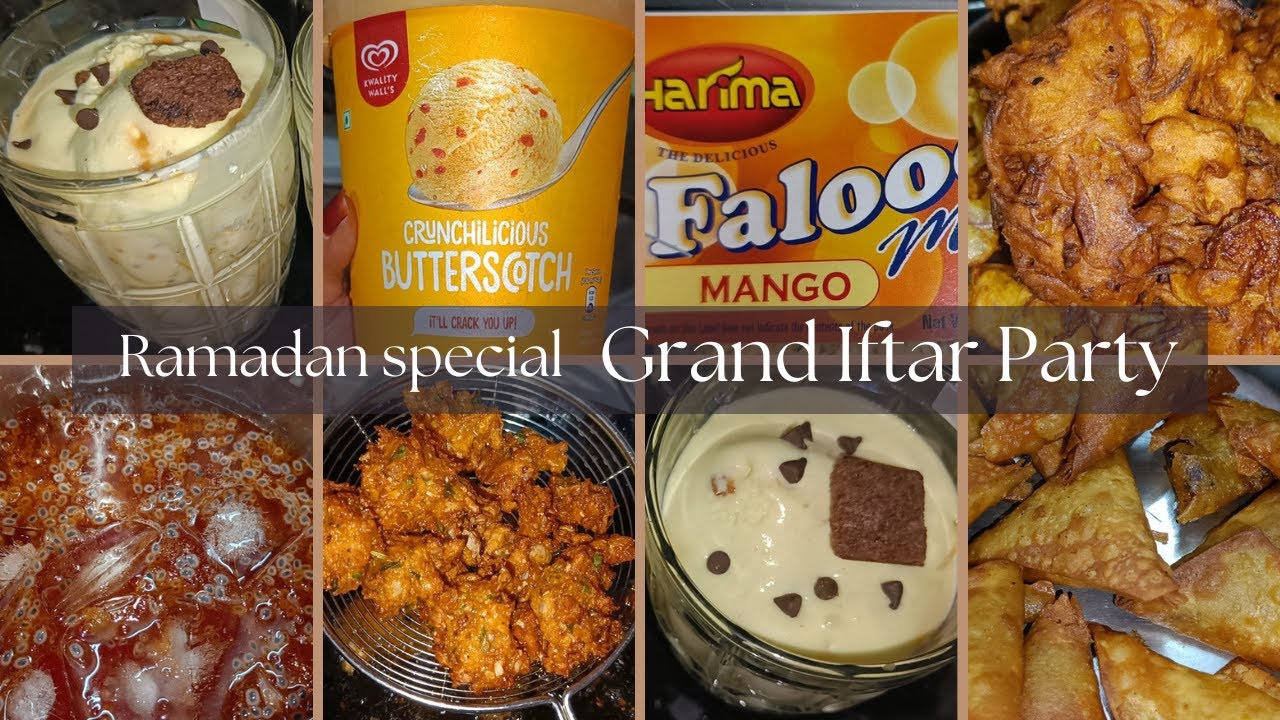 Ramadan special Grand Iftar Preparation Party 🥳 17th day - YouTube
