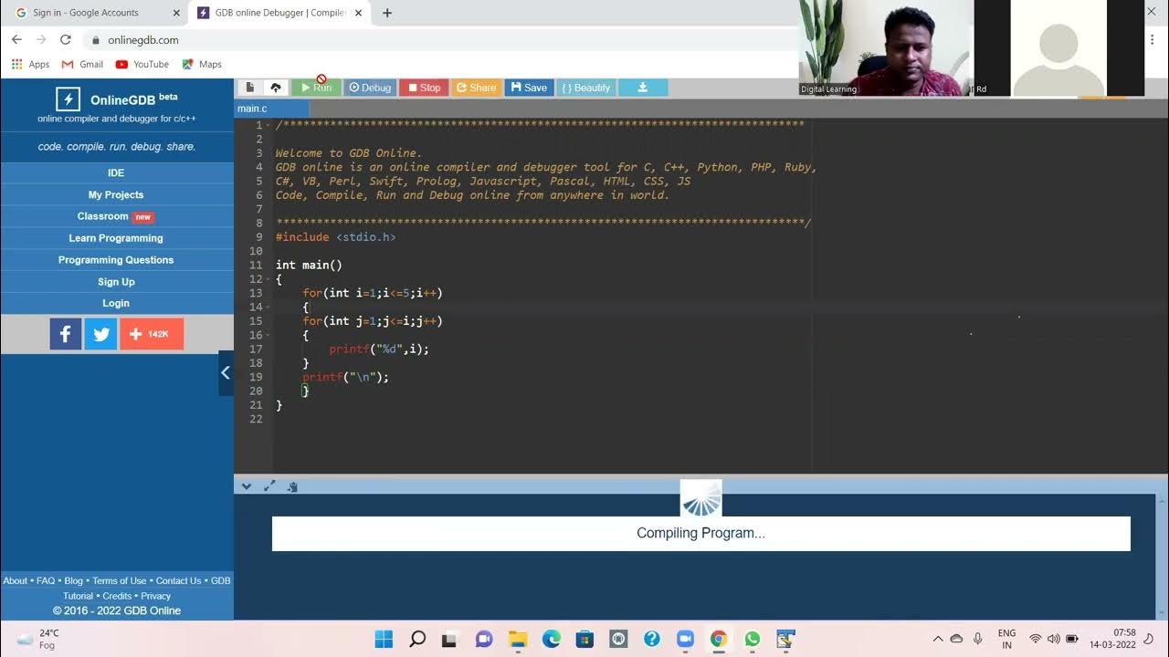 C PROGRAMMING CLASS 7 - YouTube