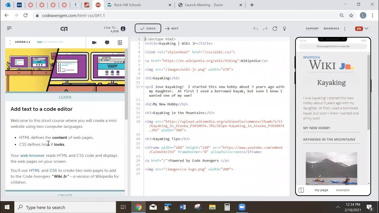 HTML/CSS Intro Course for Code Avengers - YouTube