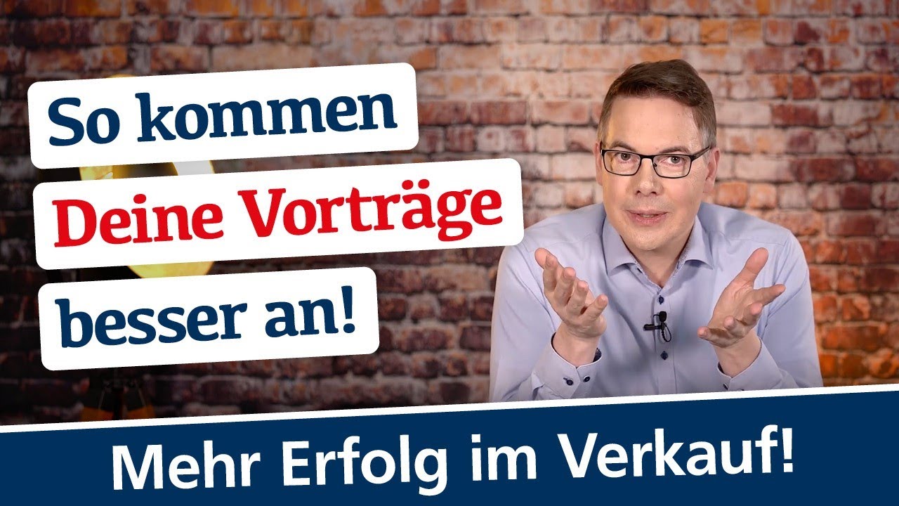 3 Tipps - So hältst Du einen guten Vortrag und lieferst eine top ...