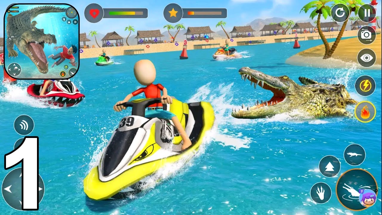 Crocodile Games - Animal Games Android Gameplay - Part 1 - YouTube