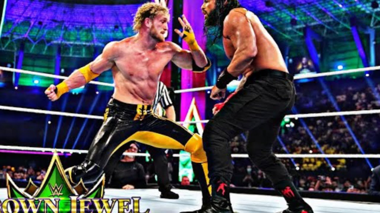 Roman Reigns vs Logan Paul | WWE Undisputed Universal Championship ...