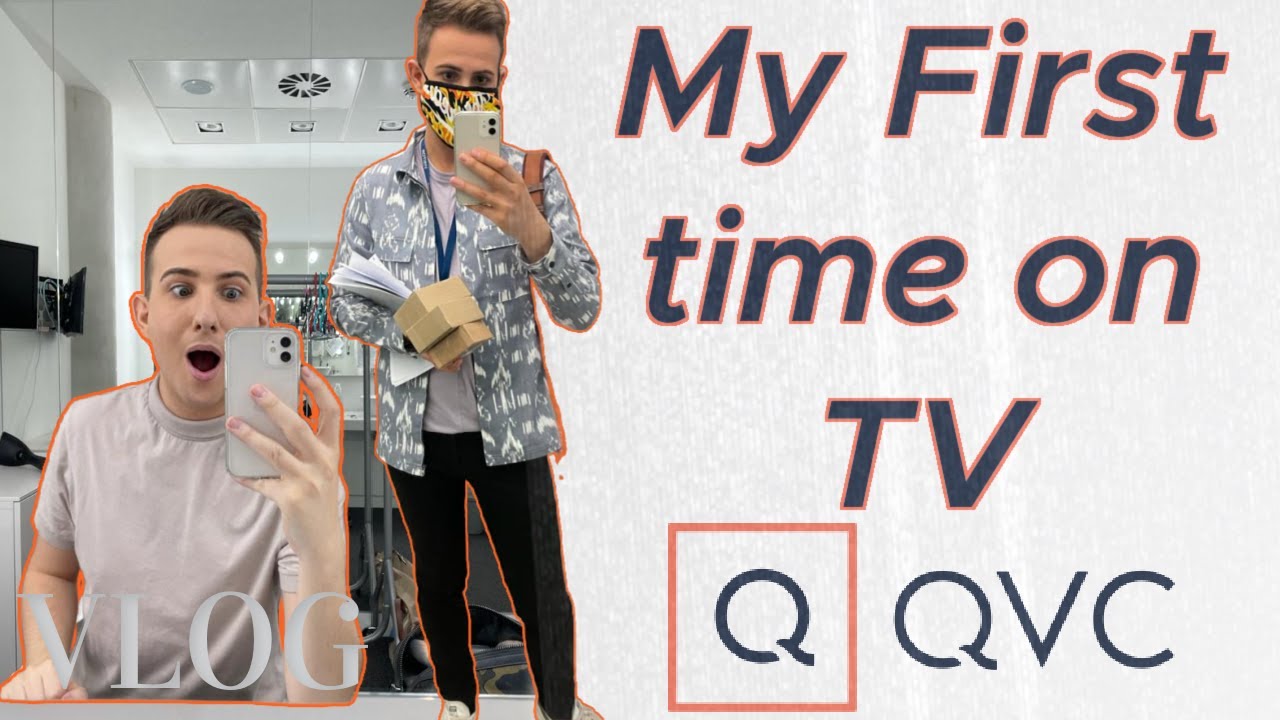 QVC behind the scenes - first time on tv vlog - YouTube