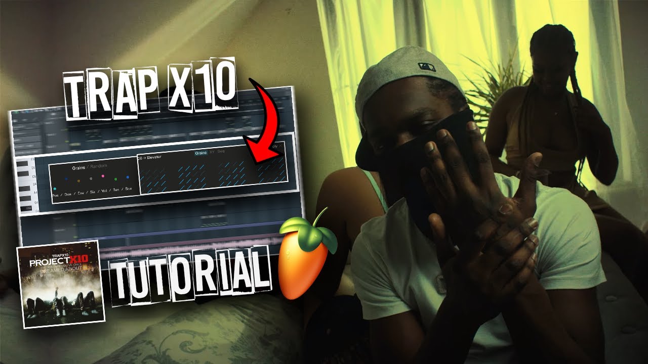 HOW GOTCHA MAKES BEATS FOR TRAPX10??!! (fl studio uk drill tutorial ...
