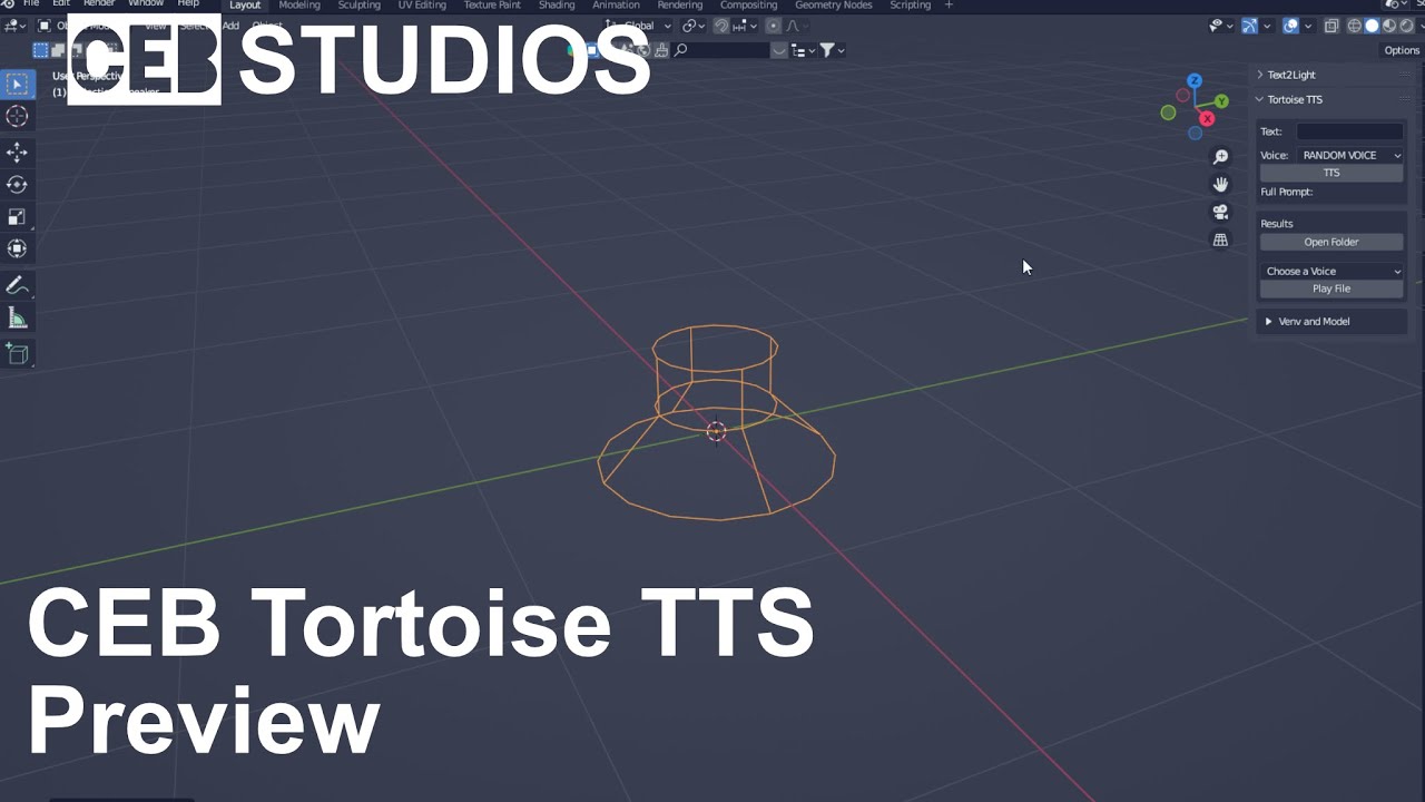 CEB Tortoise TTS Preview - YouTube