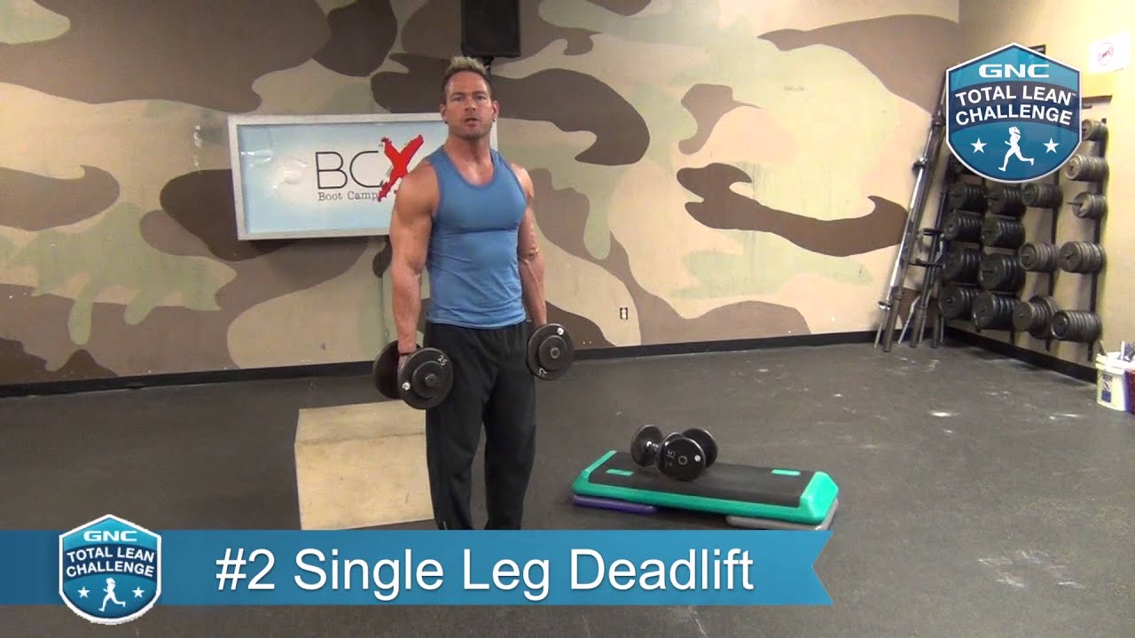 Phase II: Week 1 Day 1 - GNC Total Lean Challenge Workout - YouTube