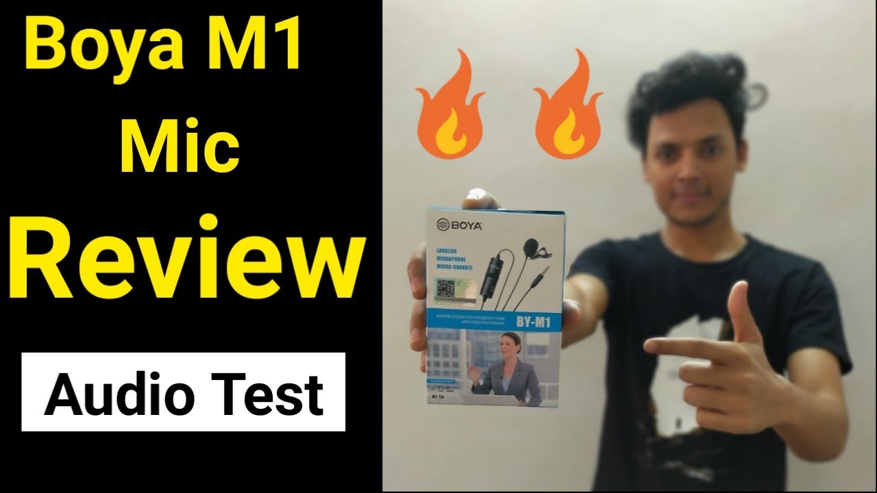 Boya by-m1 Lavalier Microphone Unboxing | Boya M1 Mic Unboxing | Best ...