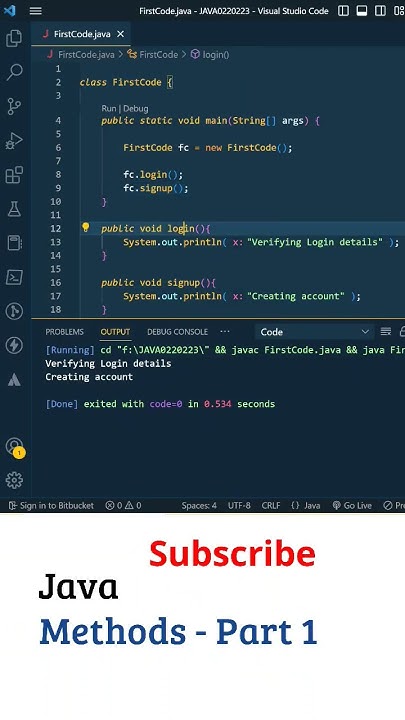 Java In Telugu Java Methods Functions In Java Core Java Java Tutorial For Beginners Java