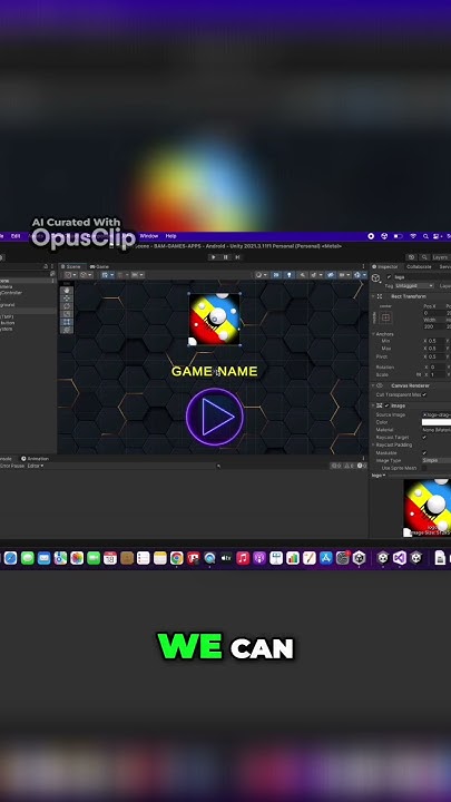 SCALE UNITY UI ELEMENTS FOR EVERY SCREEN RESOLUTION - YouTube