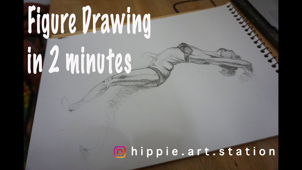 Figure drawing | Pencil | Time lapse - YouTube