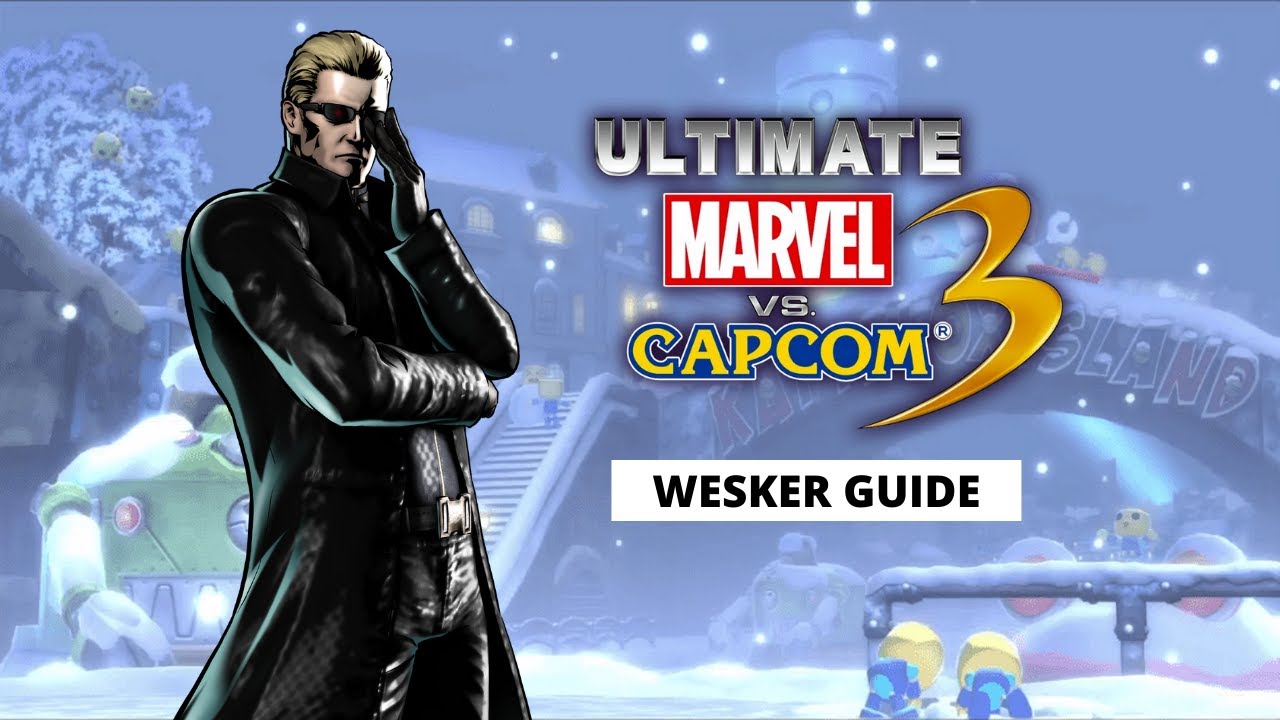 (Ultimate Marvel vs Capcom 3) Wesker complete guide - YouTube