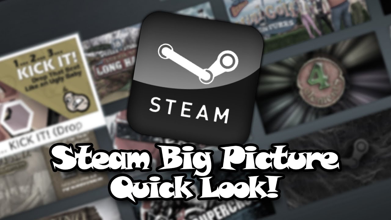 Steam Big Picture Beta - Quick Look - YouTube