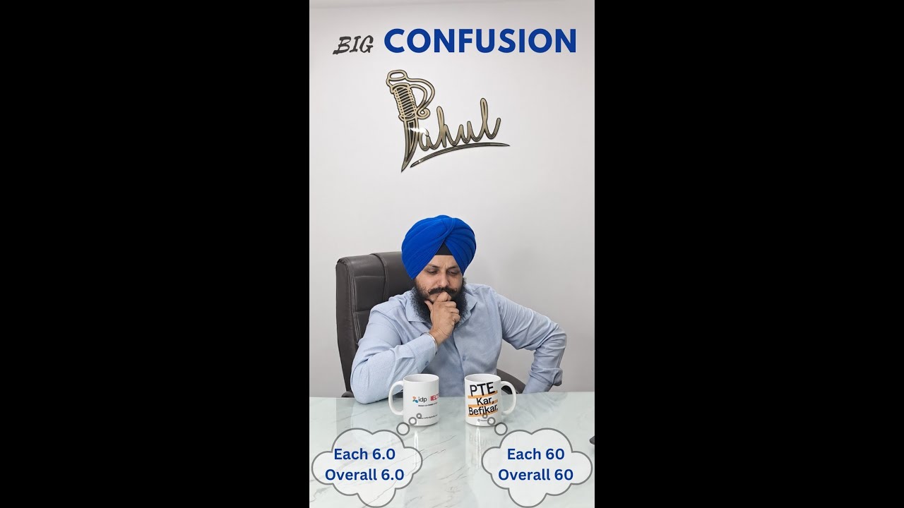 Big Confusion | SDS Overall or Each 6.0 Band / 60 Score in IELTS / PTE ...