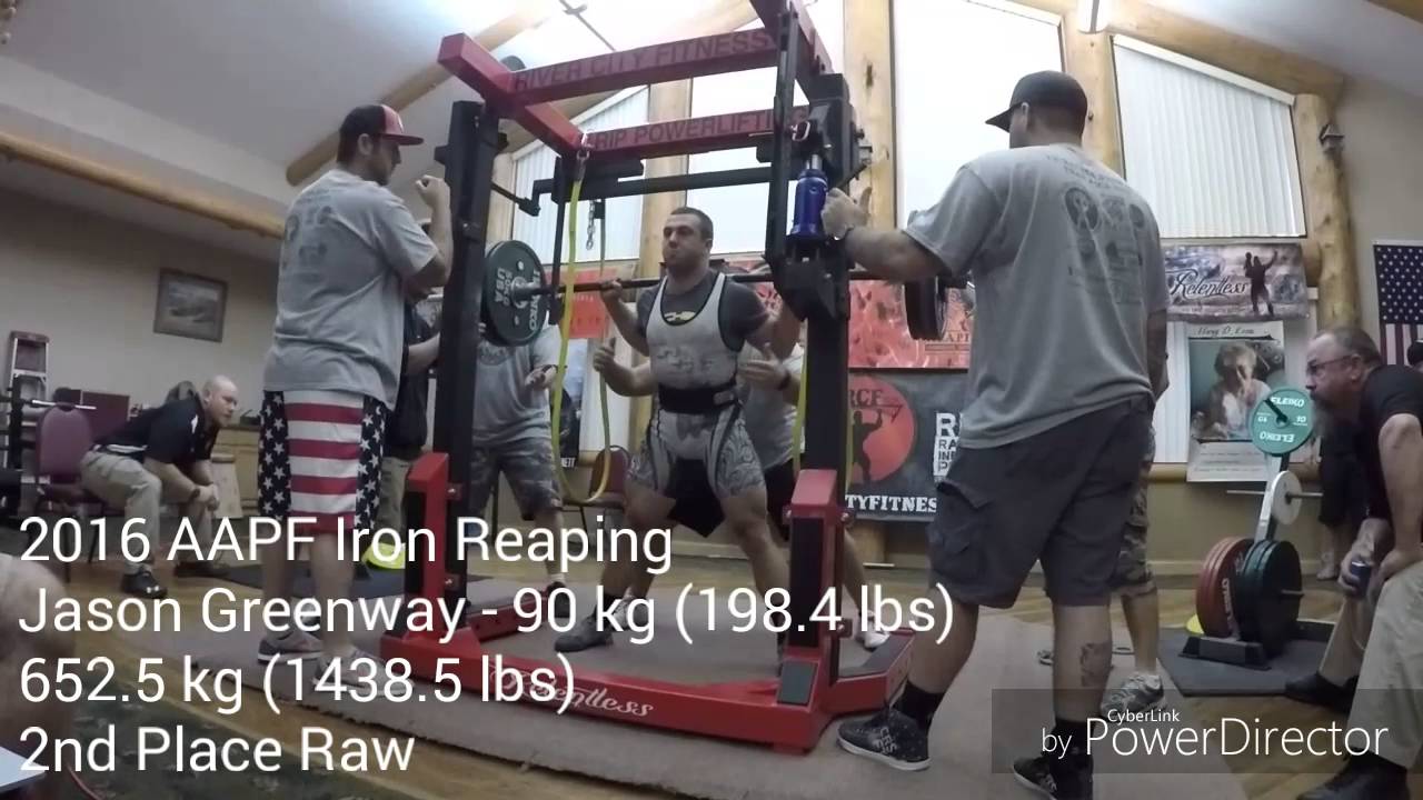 Jason Greenway 2016 AAPF Iron Reaping (9/24/16) - YouTube
