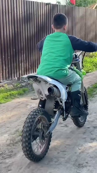 Первые шаги на питбайке 125 кубиков ️#питбайк #мото #пустиврек # ...