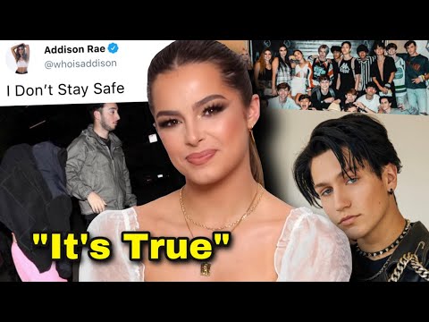 Addison Rae PARTYING With Her NEW BOYFRIEND!?, LilHuddy EXPOSED For His ...