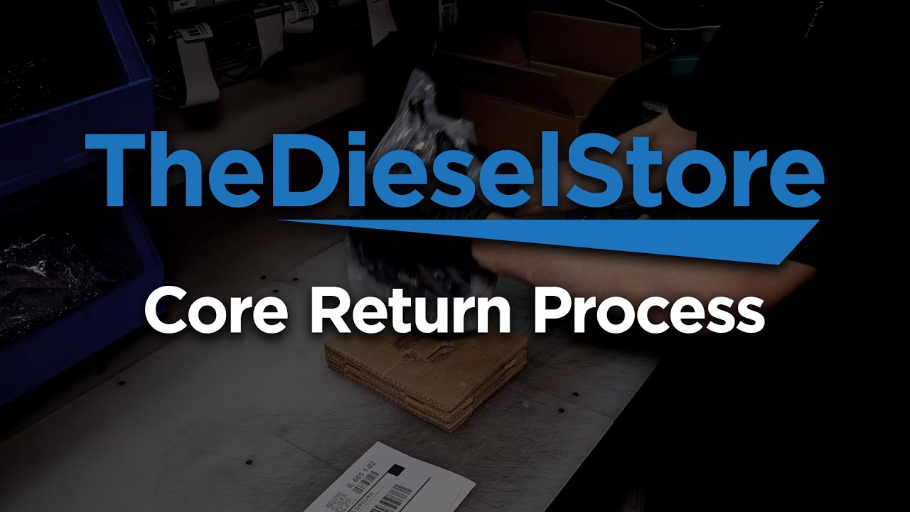 The Diesel Store Core Return Process - YouTube