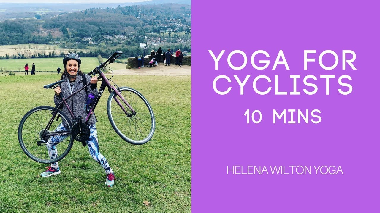 Yoga For Cyclists - 10 Minutes Post Cycle Stretch - YouTube