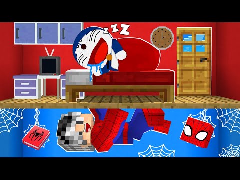 ÖRÜMCEK ADAM Olup TOMBİŞ'in Evine GİZLİCE Girmenin 3 YOLU - Minecraft