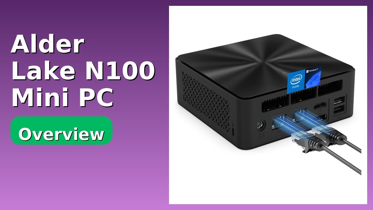 REVIEW (2026): Alder Lake N100 Mini PC. Features. - YouTube