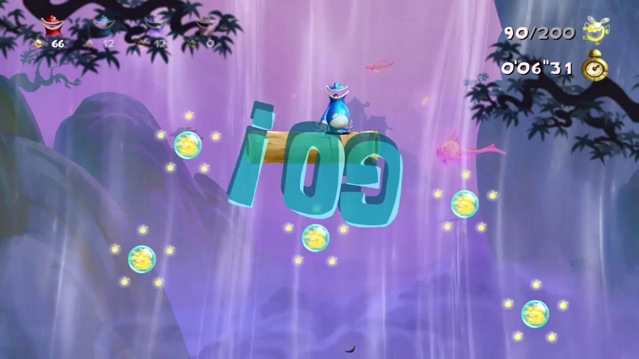 Rayman Legends (Xbox One) The Dojo: 0'13"68 (Using 4 Controllers) (D.C ...