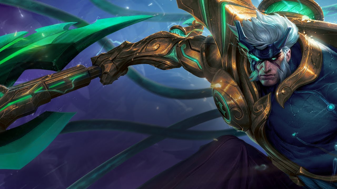 Supreme Cells Darius Custom Skin Preview - League of Legends - YouTube