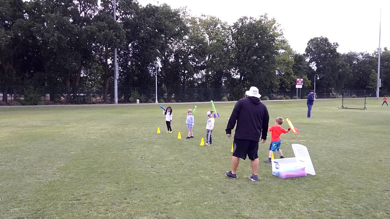 Mini olympic games. Javelin. Leo 4 years - YouTube