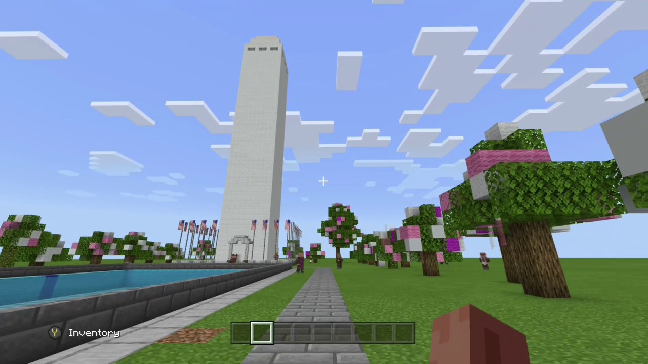 Minecraft Washington Monument - YouTube