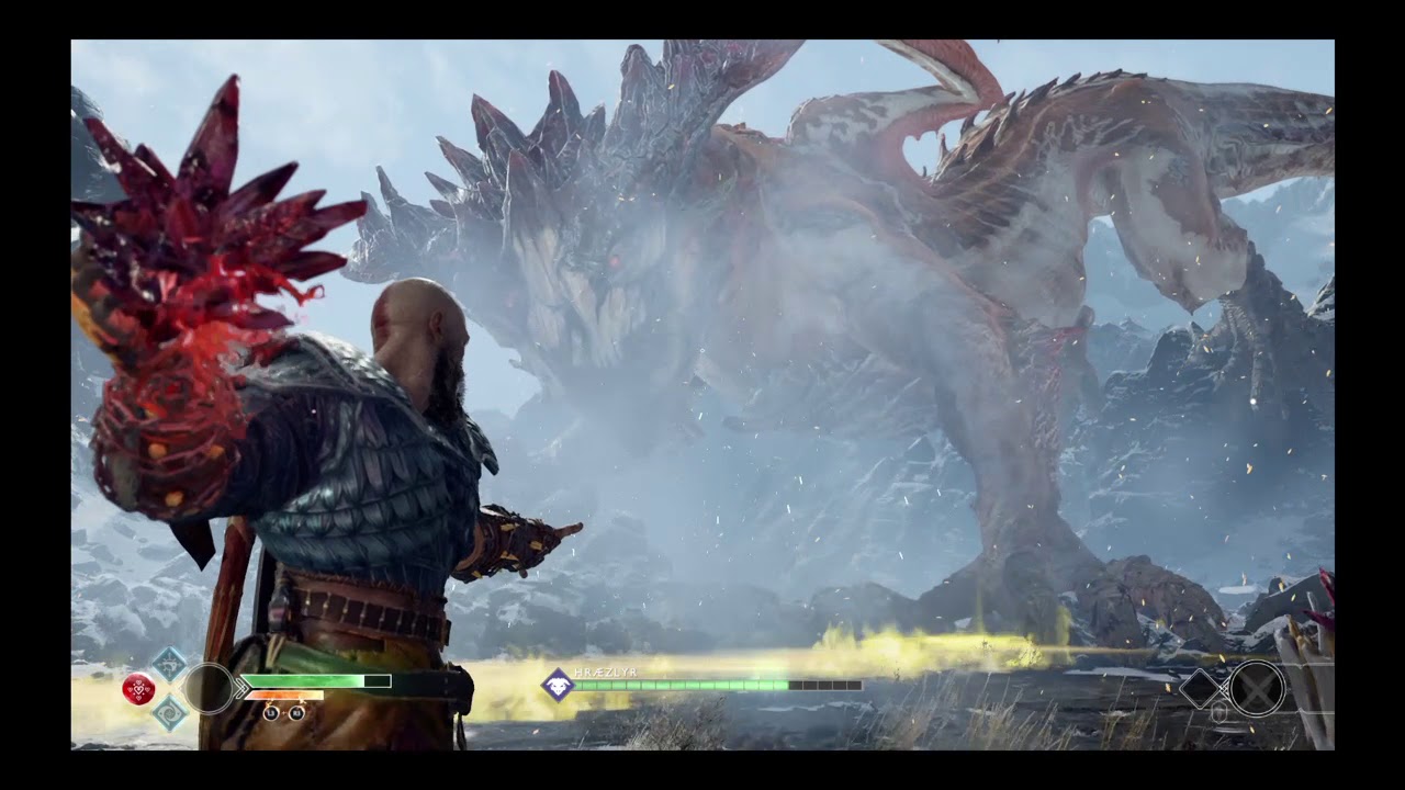 God of war dragon boss fight - YouTube