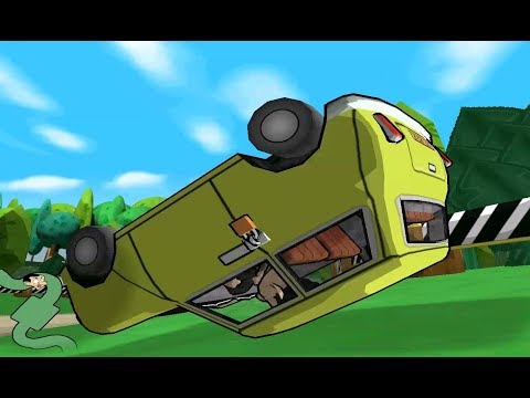 Mr Bean Racing Games - Best Funny Cartoon Game for kid - YouTube